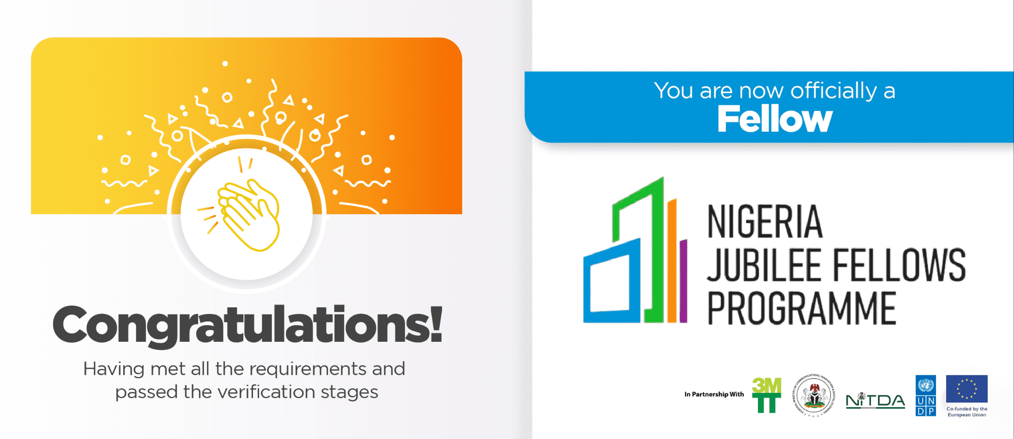 3MTT Fellows To Receive Up to N100,000 Through Nigeria Jubilee ...